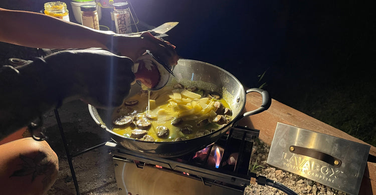 LavaBox Campfire Recipes: Propane Fire Pit Green Curry – LavaBox ...