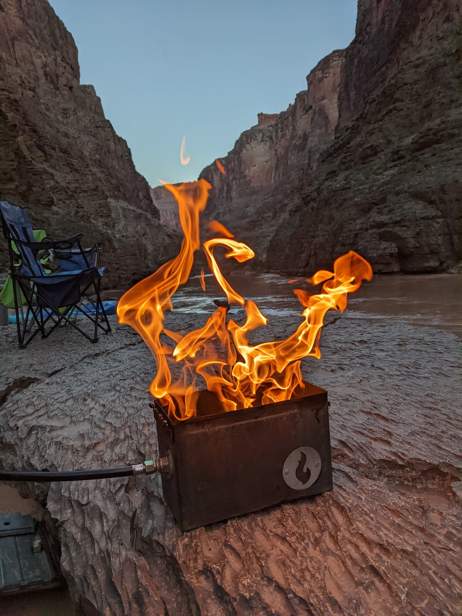 LavaBox Portable Campfire - Fire Ban Compliant Campfires